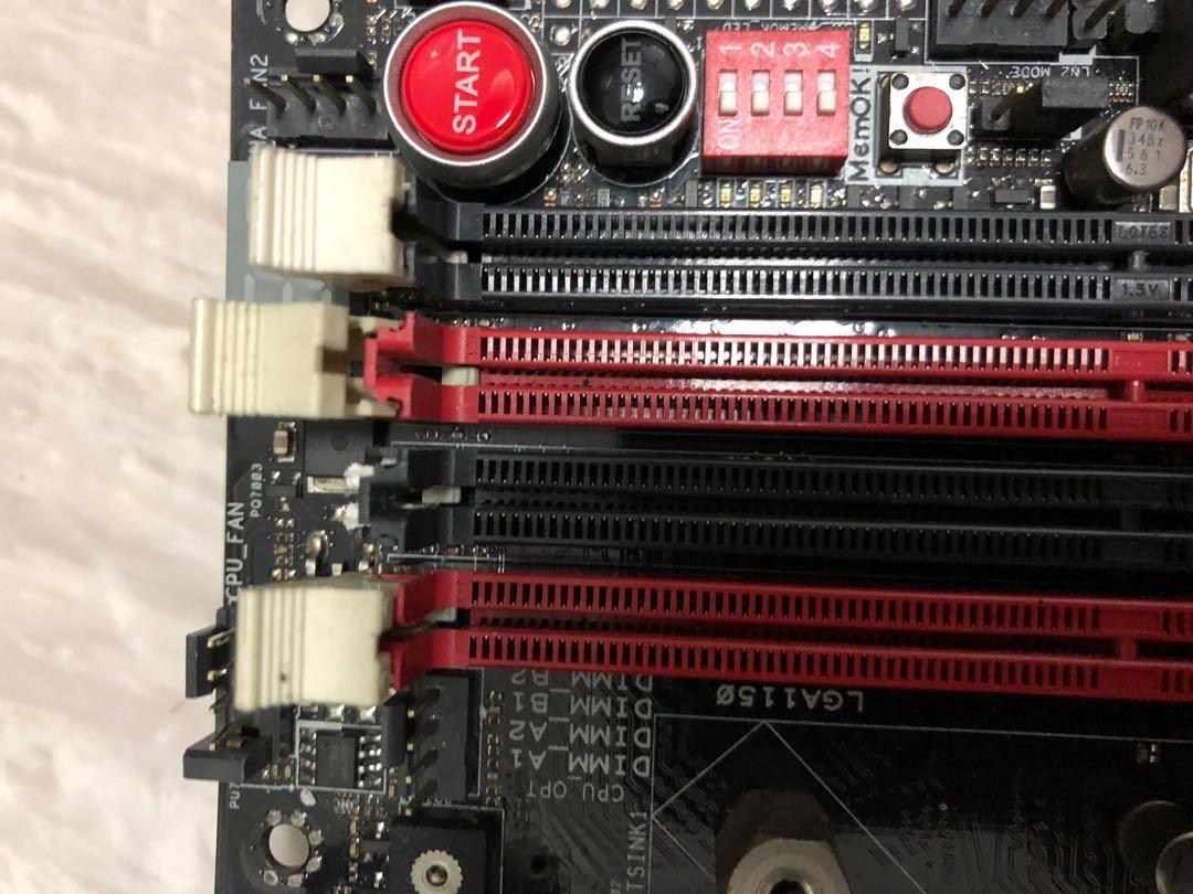 Asus Maximus Vi Extreme Asus ROG OC Panel, Electronics, Computer Parts ...