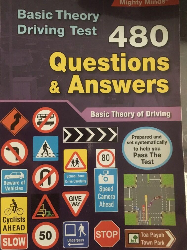 Basic theory driving test book, Hobbies & Toys, Books & Magazines ...