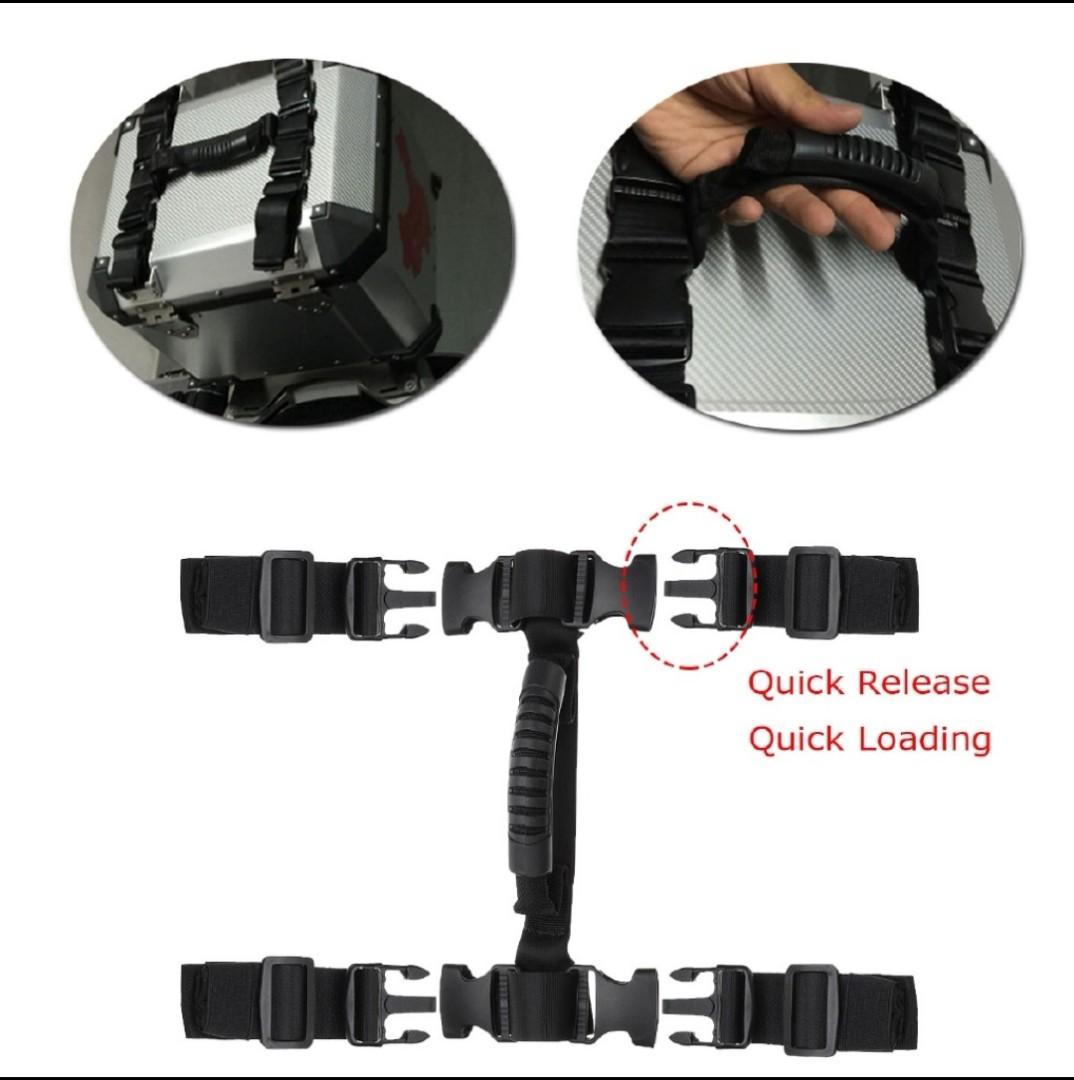 Black Braid Side Box Handle Rope For Aluminum Side Box For BMW R1200Gs ...