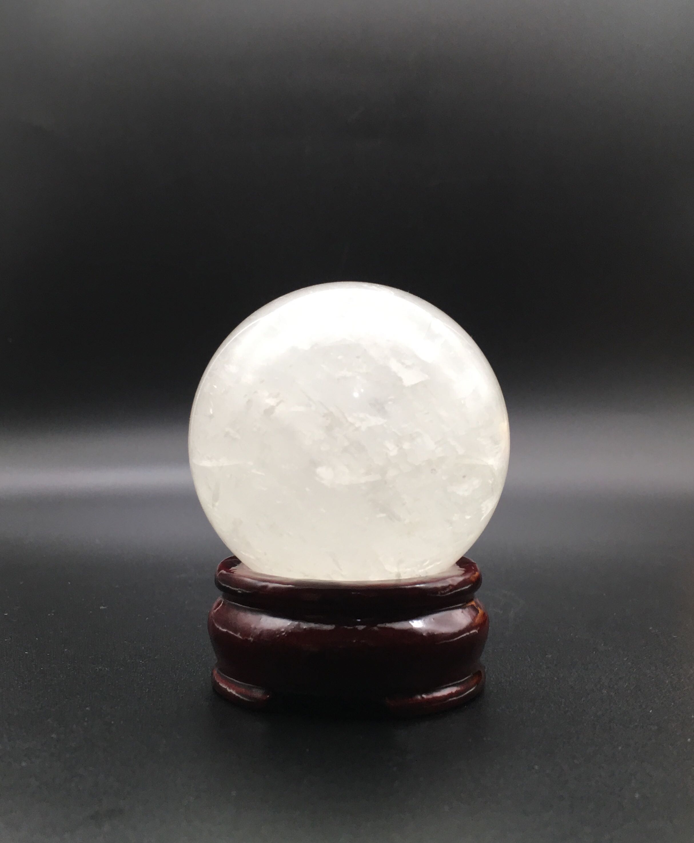 Calcite crystal ball, Furniture & Home Living, Home Decor, Vases ...