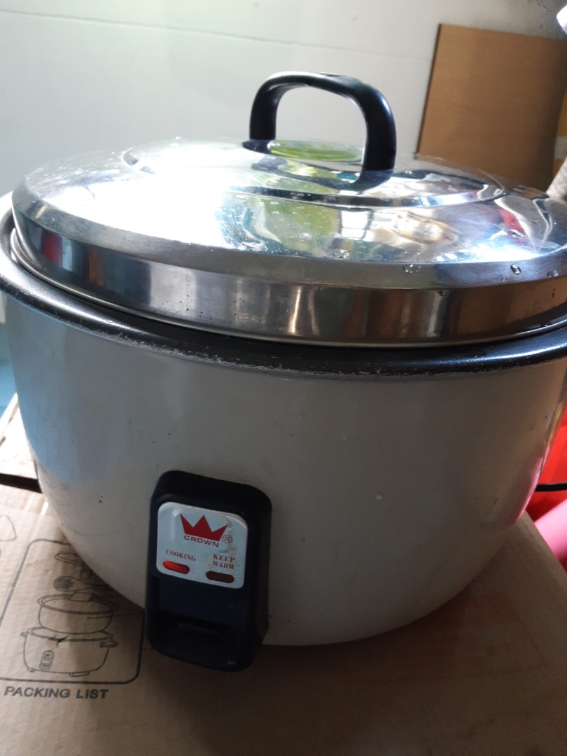 Crown Rice Cooker ER-40A, TV & Home Appliances, Kitchen Appliances ...