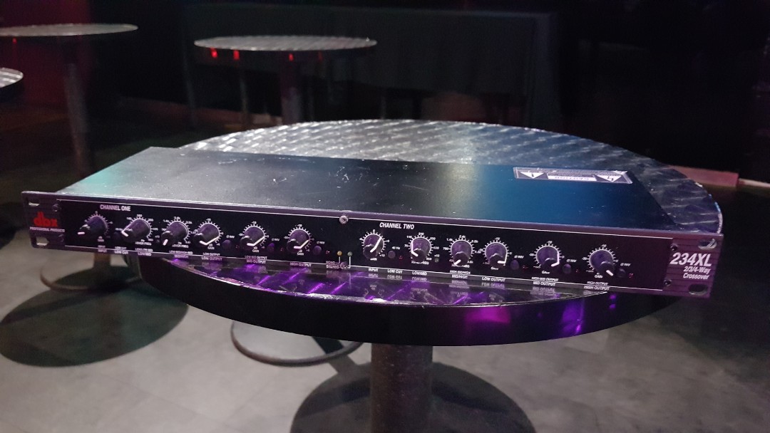 DBX 234XL 2/3/4 way crossover, Audio, Other Audio Equipment on Carousell