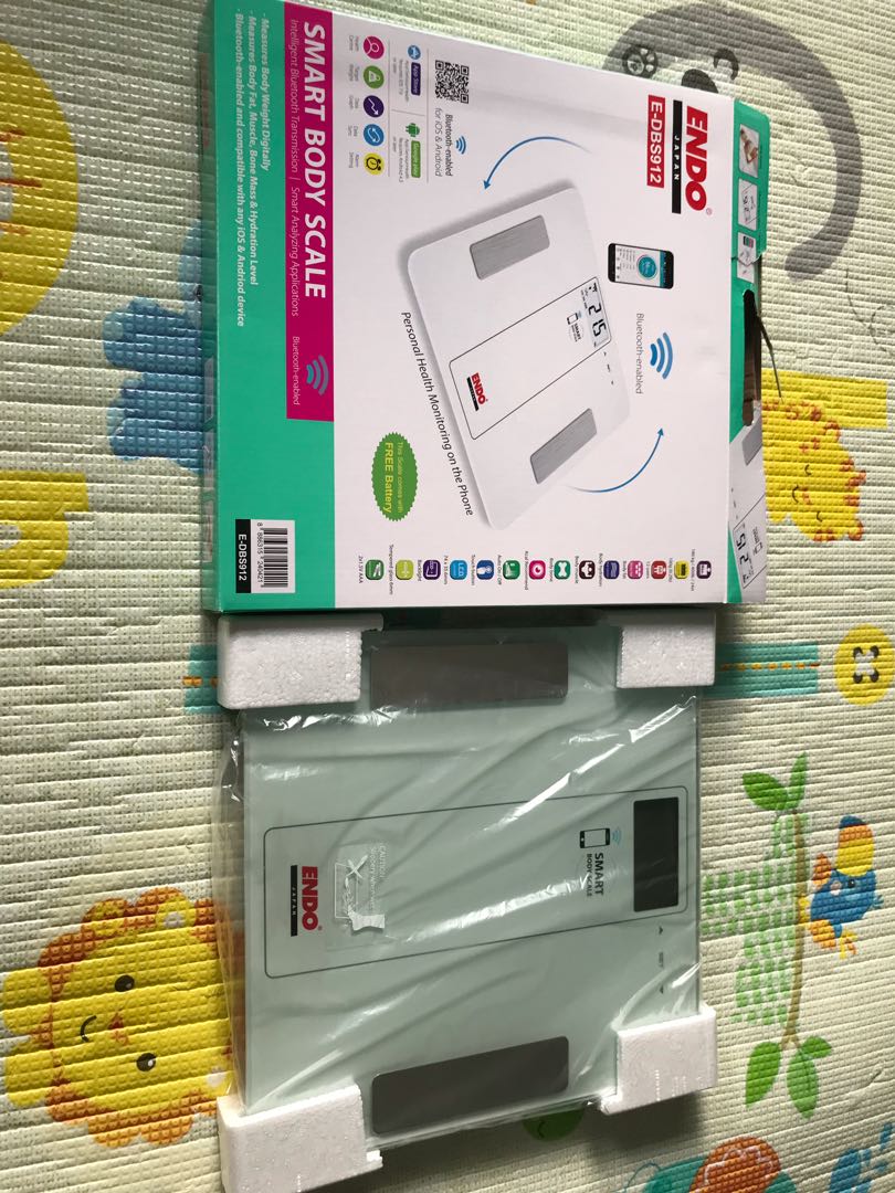 Endo smart body scale, Health & Nutrition, Health Monitors & Weighing ...