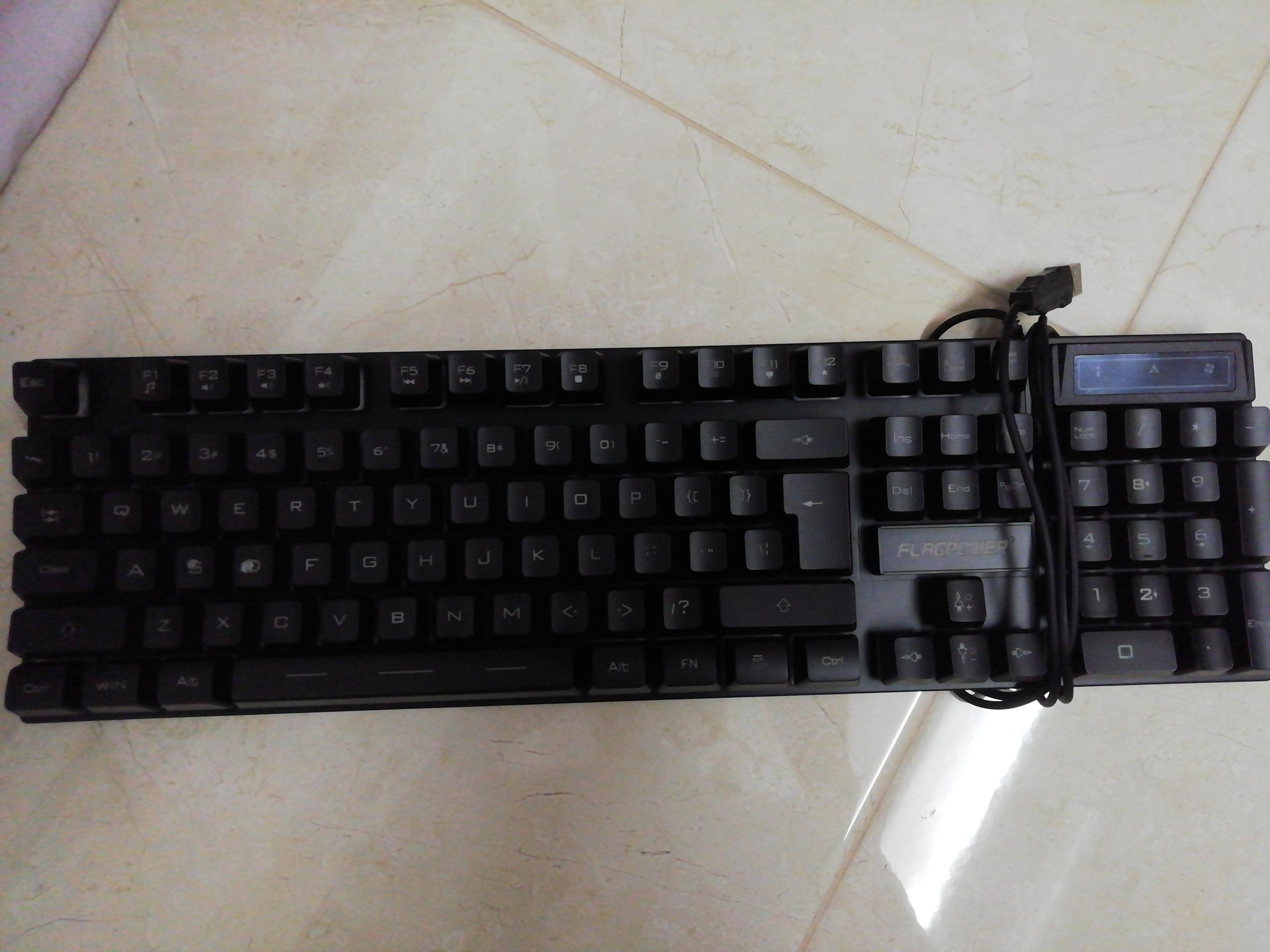 Flagpower Gaming Keyboard, Computers & Tech, Parts & Accessories ...