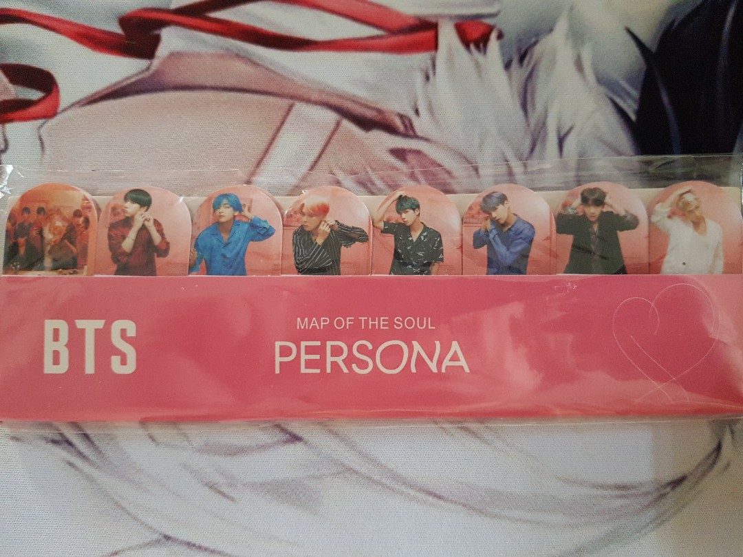 (Free NM) - BTS Map of the Soul Persona Sticky Note, Hobbies & Toys ...