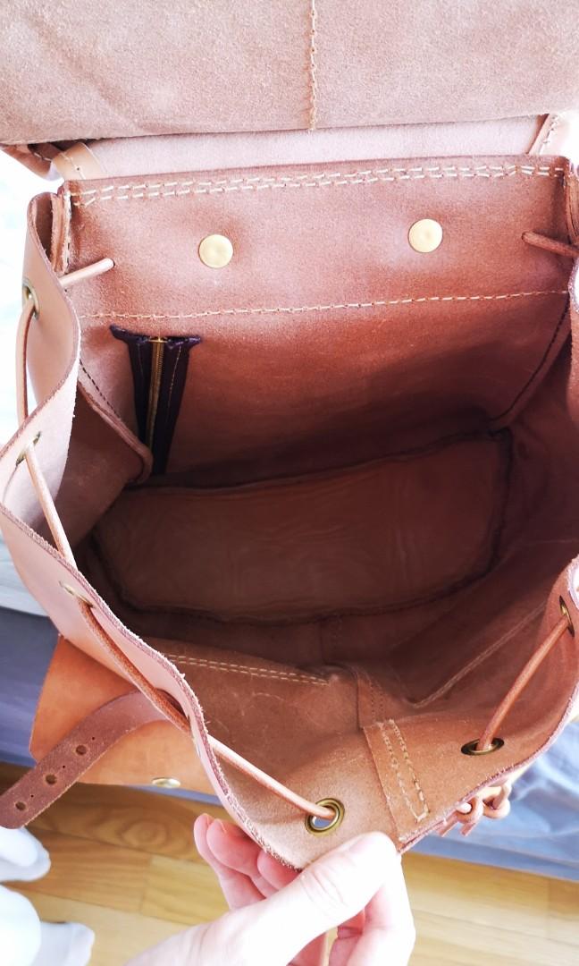 Full Leather backpack - made in Japan-only one in the world, Men's ...