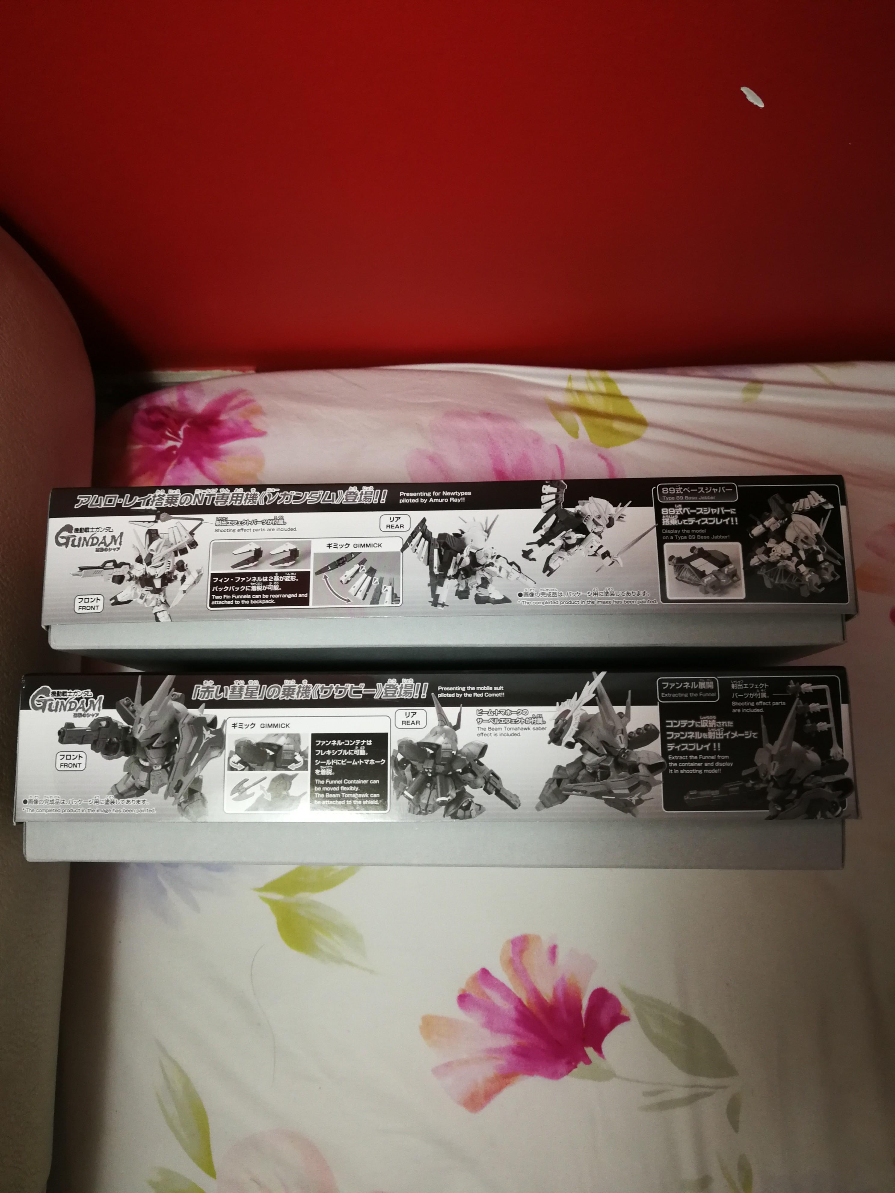 Gunpla Ecopla Nu Gundam and Sazabi!, Hobbies & Toys, Toys & Games on ...