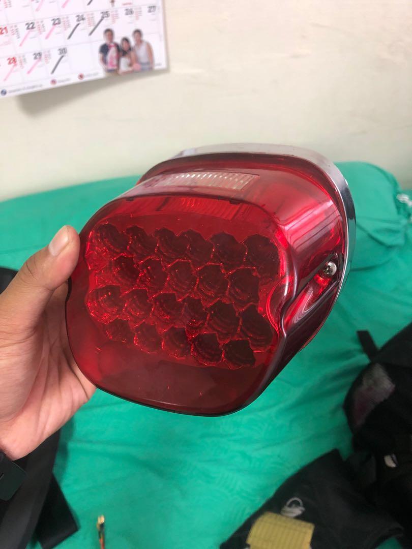 Harley Tail Light, Motorcycles, Motorcycle Accessories on Carousell