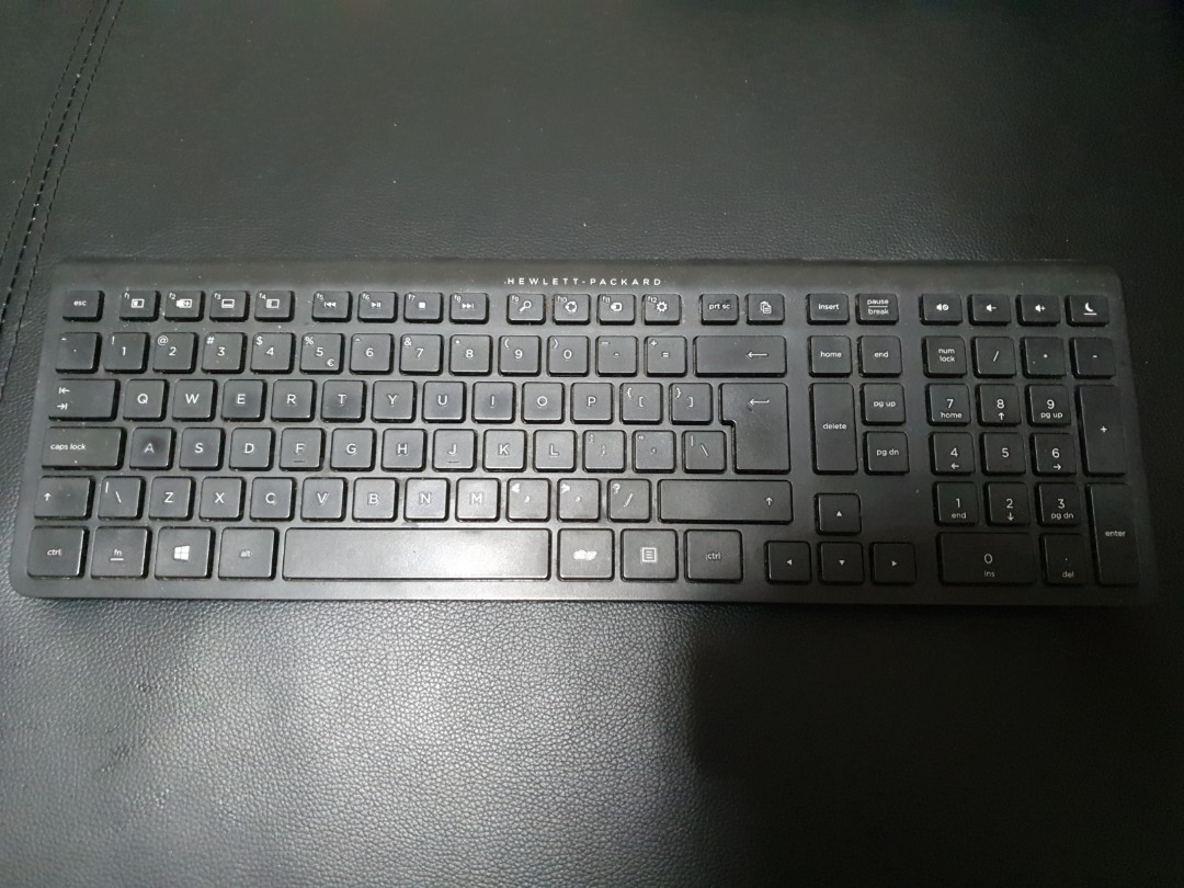 Hp Wireless Keyboard Computers Tech Parts Accessories Computer Keyboard On Carousell