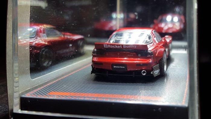 Ignition Model 1/64 Rocket Bunny RX-7 (FD3S) Red Metallic, Hobbies & Toys, Toys & Games on Carousell