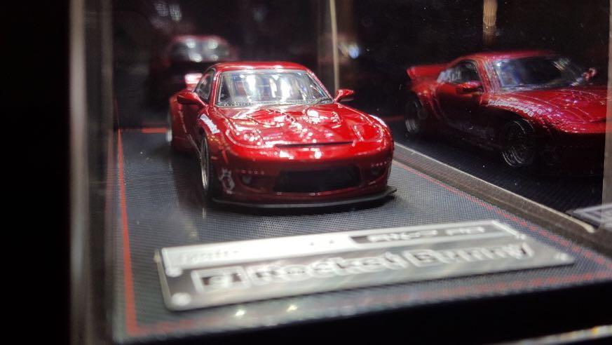 Ignition Model 1/64 Rocket Bunny RX-7 (FD3S) Red Metallic, Hobbies & Toys, Toys & Games on Carousell