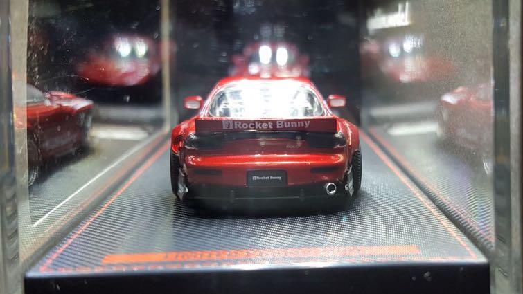 Ignition Model 1/64 Rocket Bunny RX-7 (FD3S) Red Metallic, Hobbies & Toys, Toys & Games on Carousell