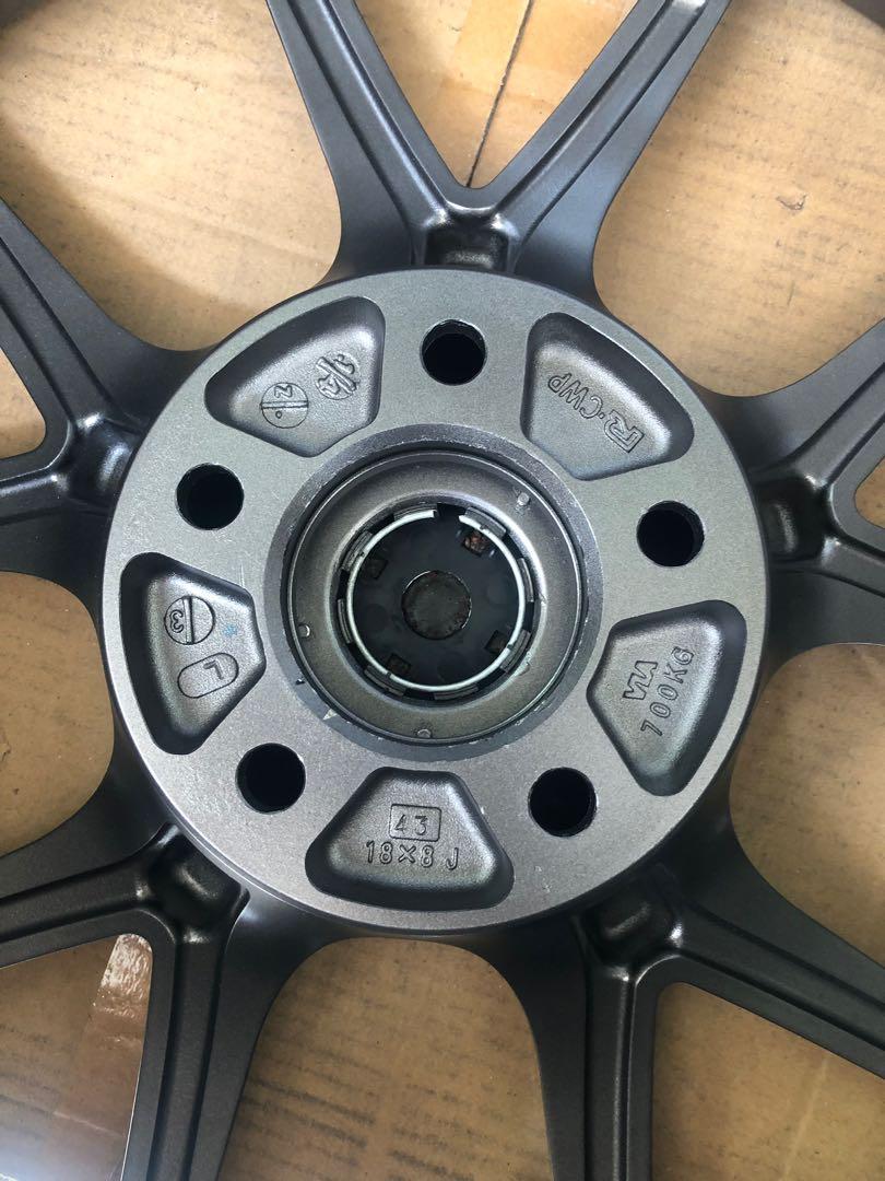 Japan Sport Rim RAYS HOMURA 2X5S 18” 5X 114.3, Car Accessories, Tyres ...