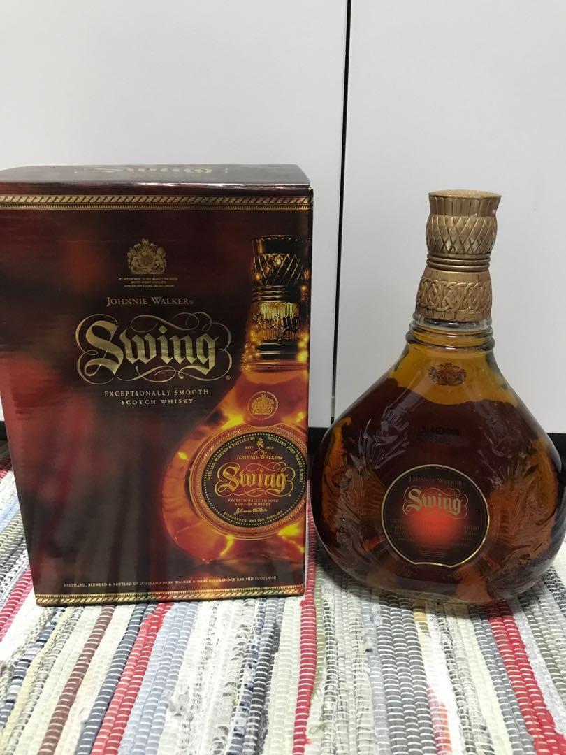 Johnnie Walker Swing 75cl, Food & Drinks, Alcoholic Beverages on Carousell