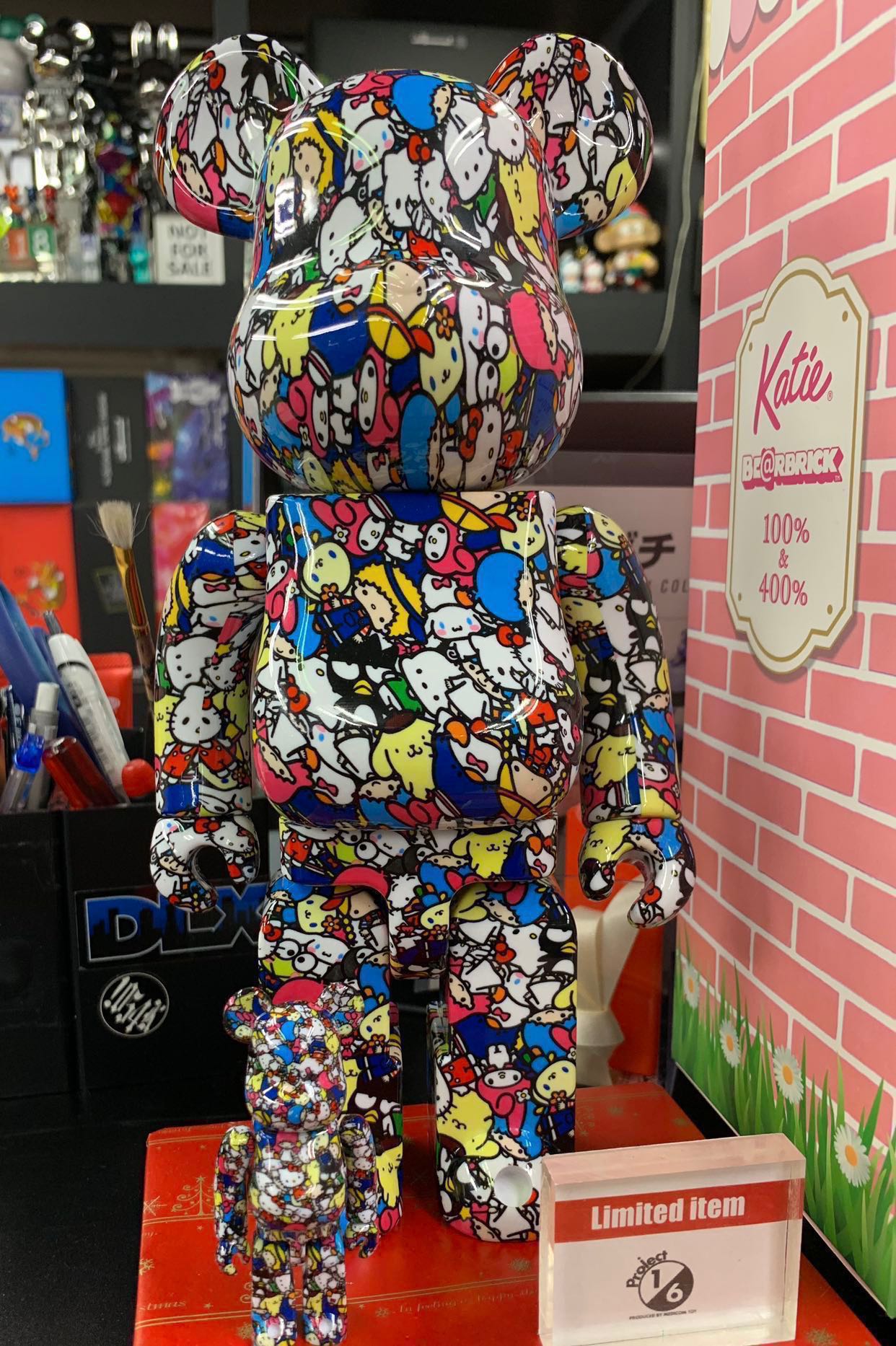 Limited Edition Sanrio Hello Kitty Bearbrick, Hobbies & Toys, Toys ...