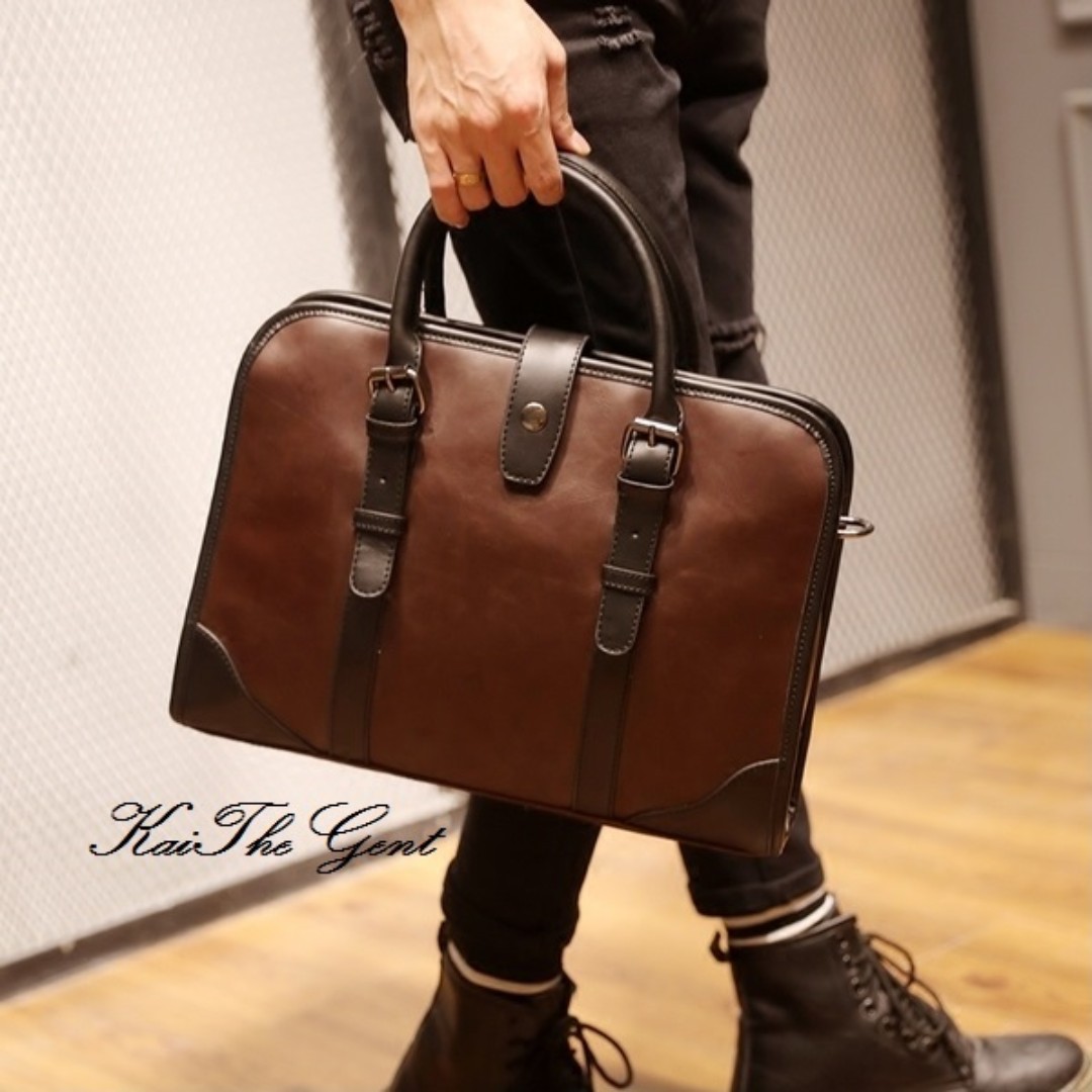 Mens Briefcase Formal Sling Bag, Men's Fashion, Bags, Sling Bags on ...