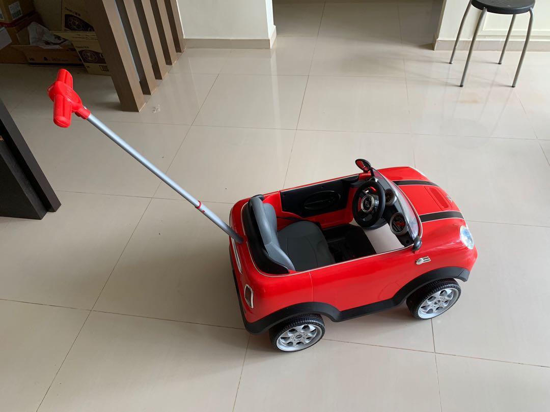 Mini Cooper Push Car, Babies & Kids, Infant Playtime on Carousell