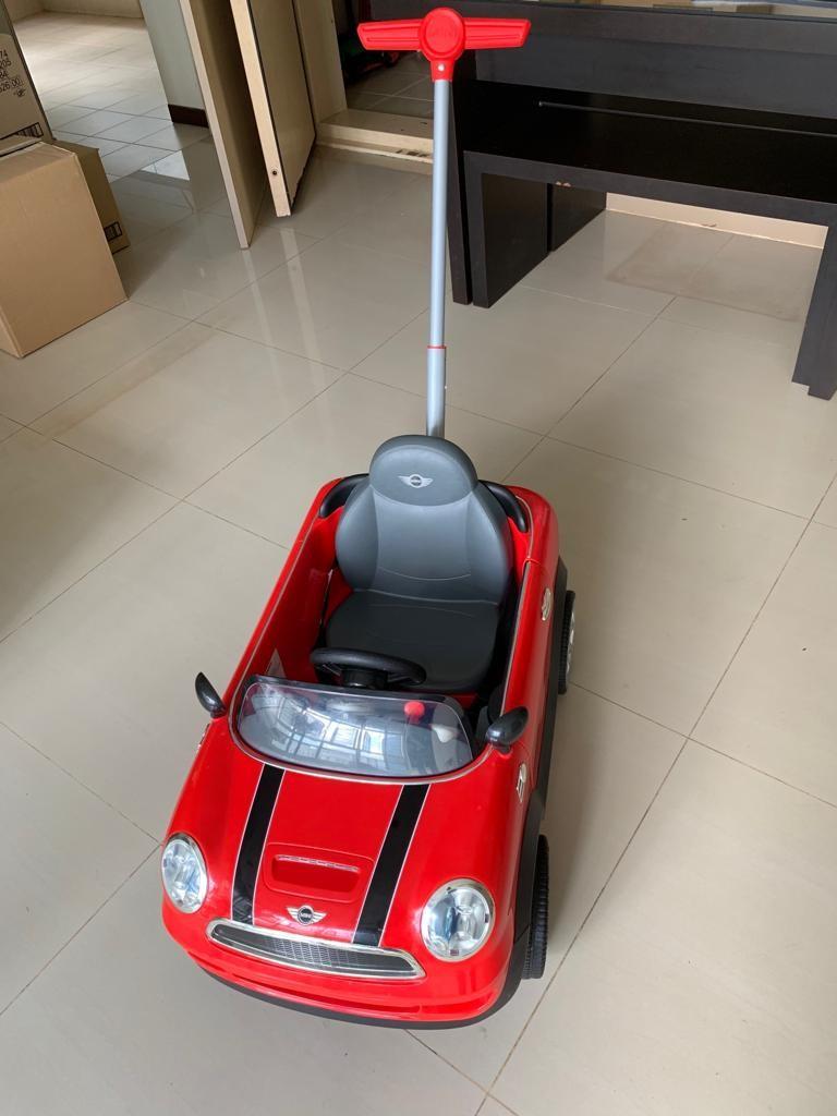 Mini Cooper Push car, Babies & Kids, Infant Playtime on Carousell