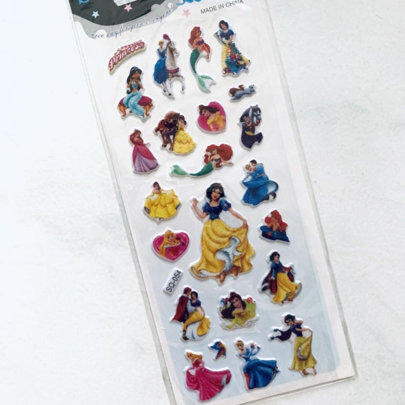 Mini Disney Stickers, Hobbies & Toys, Stationery & Craft, Stationery ...