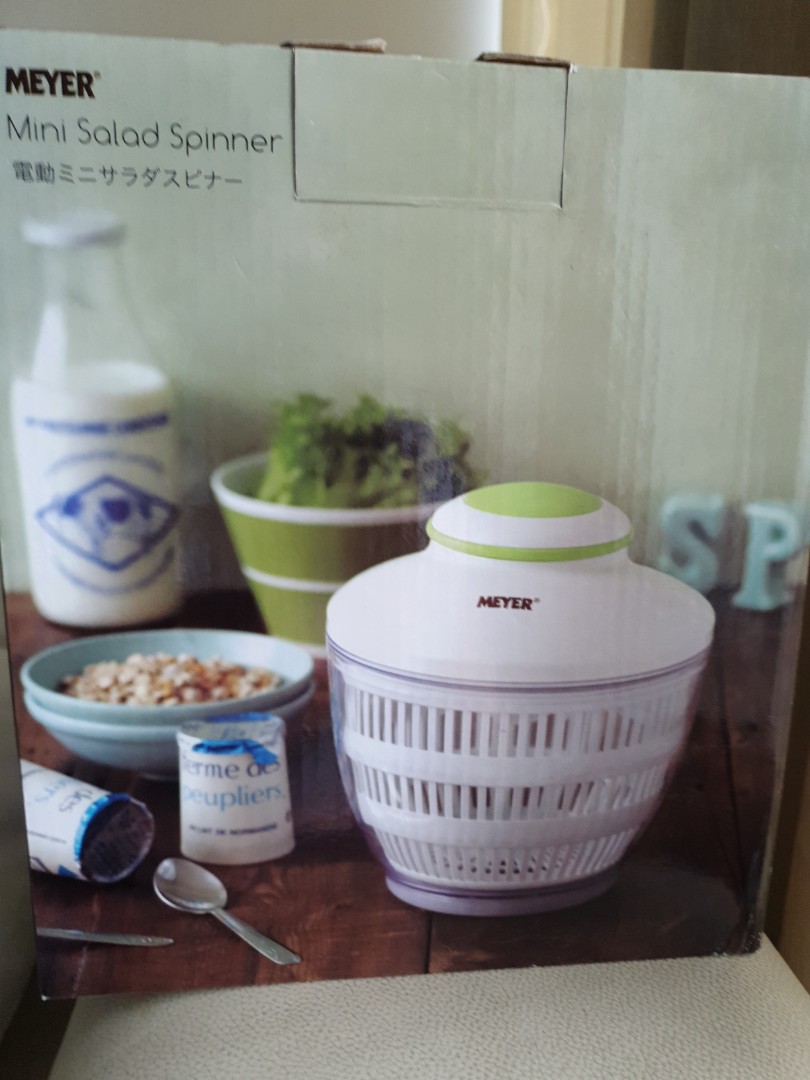 Mini Salad Spinner, Furniture & Home Living, Kitchenware & Tableware ...