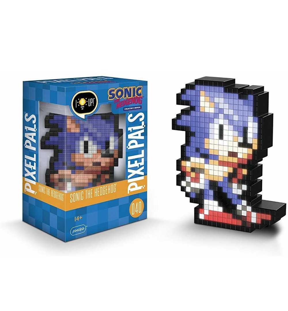PDP Pixel Pals Sonic the Hedgehog Collectible Lighted Figure SONIC ...