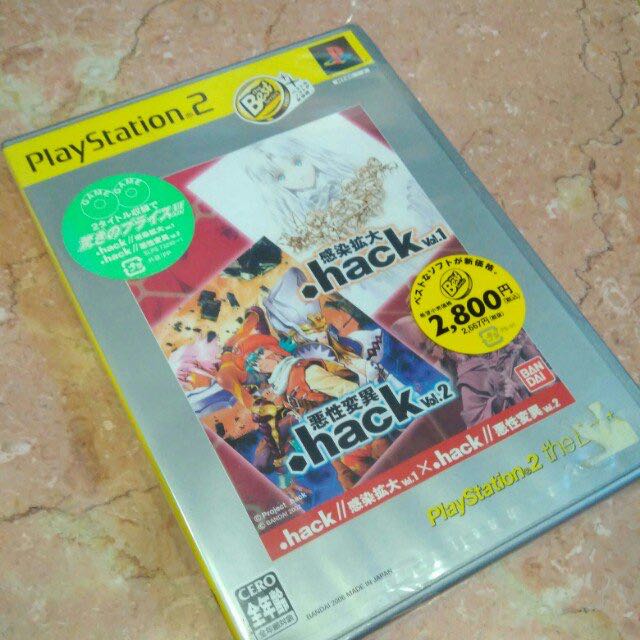 PS2 Hack vol. 1 & vol. 2 NTSC J, Video Gaming, Video Games, PlayStation on Carousell