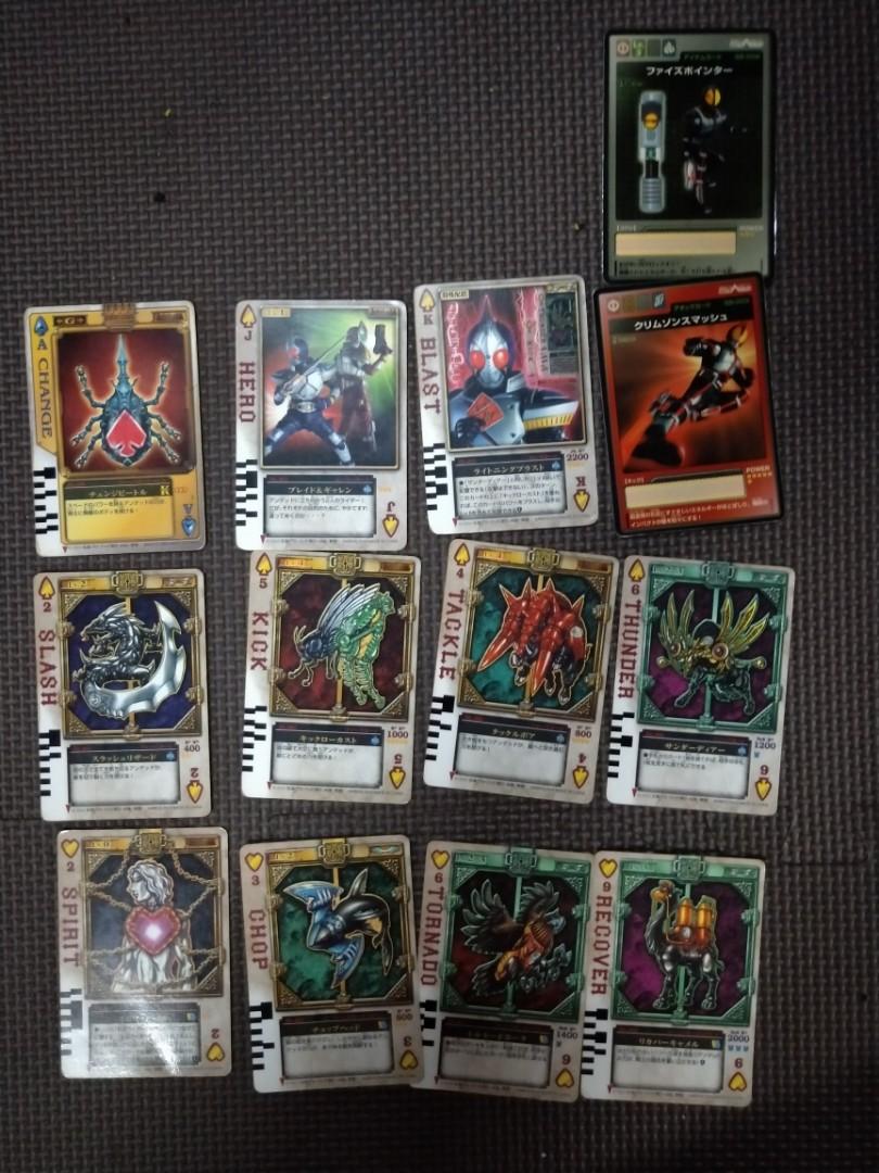 Kamen Rider Ryuki,Blade,Faiz Card, Hobbies & Toys, Toys & Games on ...