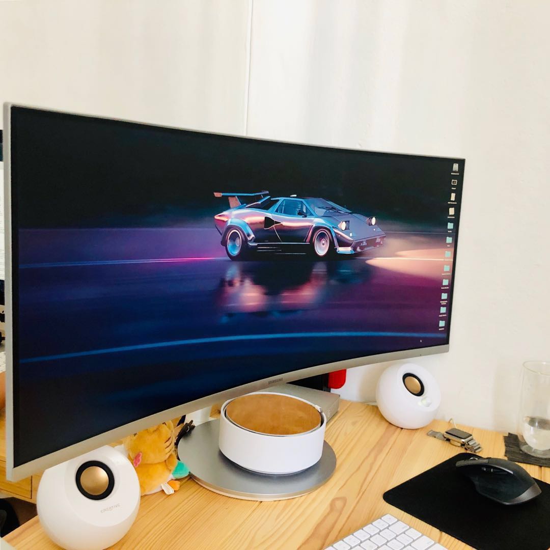 Samsung 34 inch 4K Curved Monitor 21:9 Ultrawide Screen, Computers ...