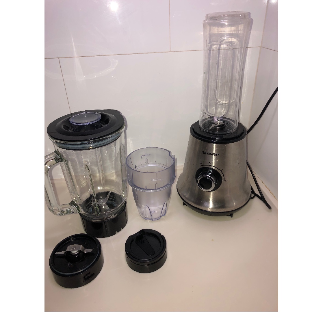 SHARP EM-100PM-ST Blender with Grinder. PSB Safety Mark Approved., TV ...