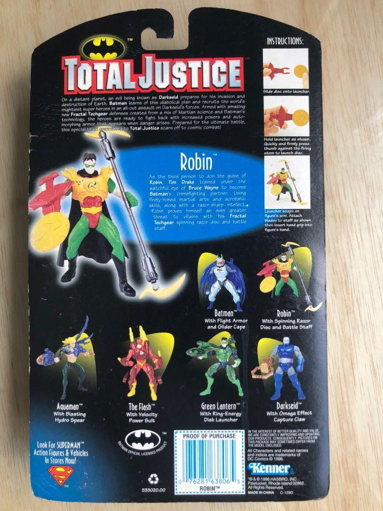 Total justice Robin, Hobbies & Toys, Toys & Games on Carousell