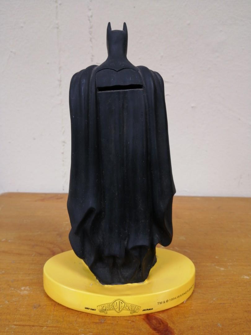 Vintage Batman Coin Bank Movie World 1994, Hobbies & Toys, Memorabilia ...
