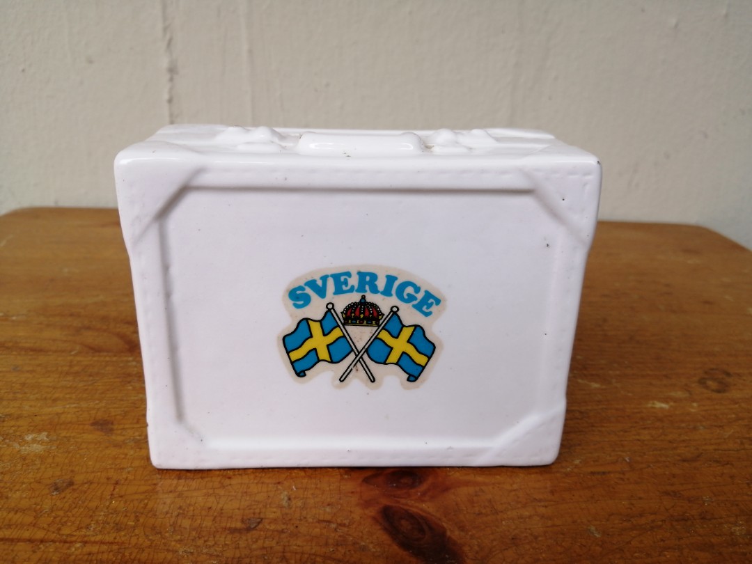 Vintage Ceramic Coin Bank from Sweden, Hobbies & Toys, Memorabilia ...