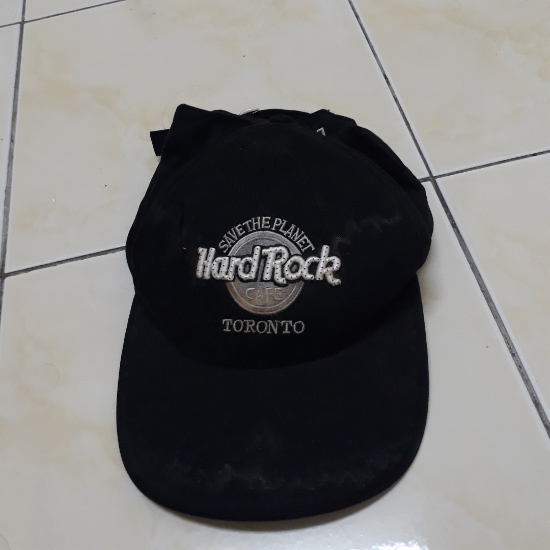 Vintage Hard Rock Cafe Toronto cap topi, Men's Fashion, Watches ...