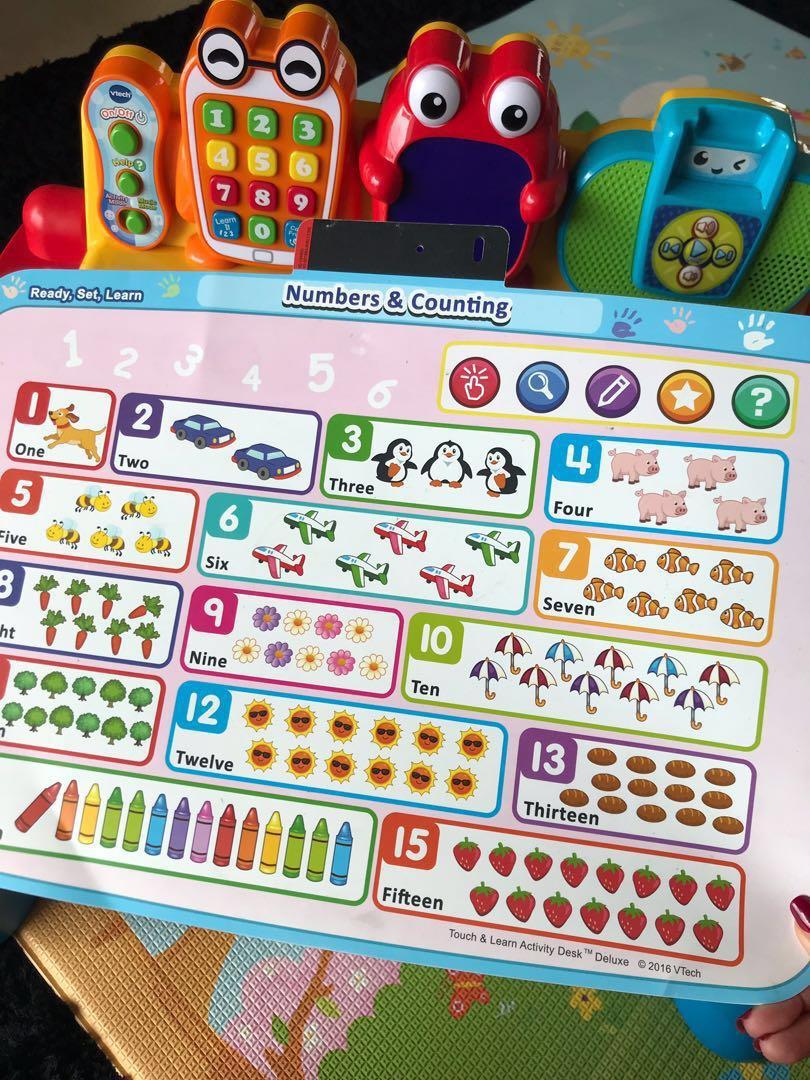 Vtech Touch and Learn Activity Table, Babies & Kids, Infant Playtime on ...