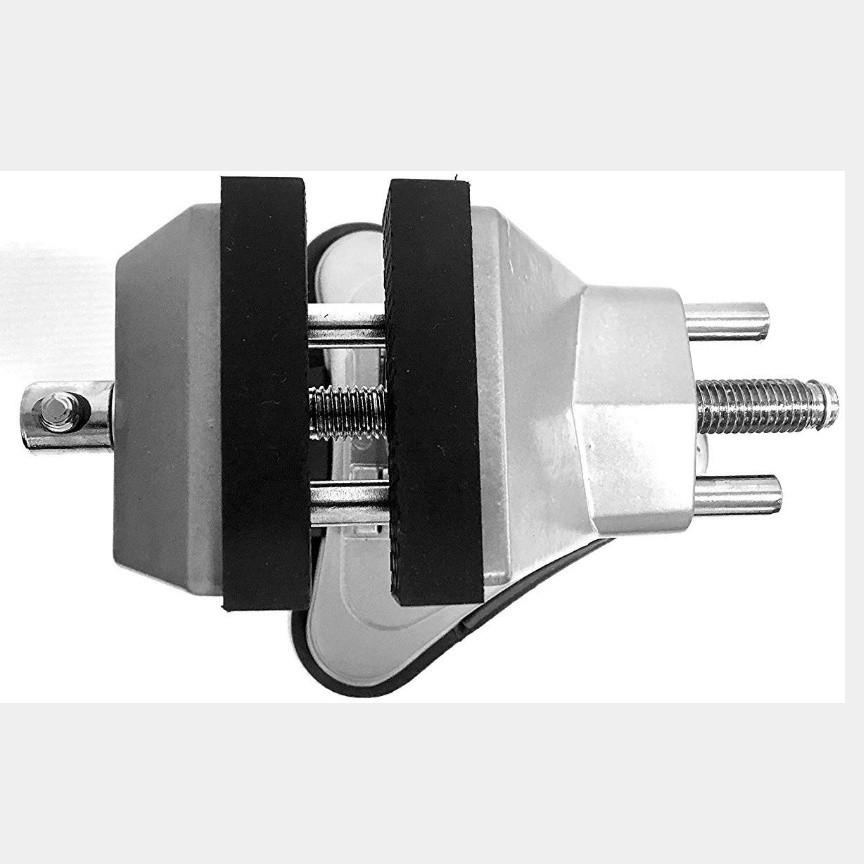 WorkZone 70mm Articulated Vacuum Bench Vise swivel bench vice Table ...