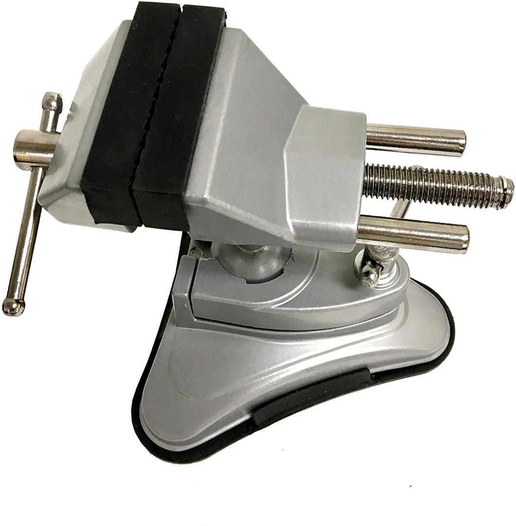 WorkZone 70mm Articulated Vacuum Bench Vise swivel bench vice Table ...