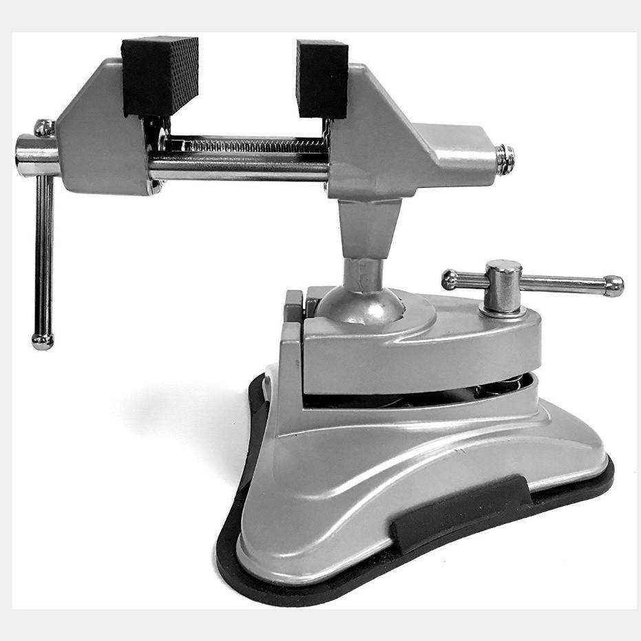 WorkZone 70mm Articulated Vacuum Bench Vise swivel bench vice Table ...