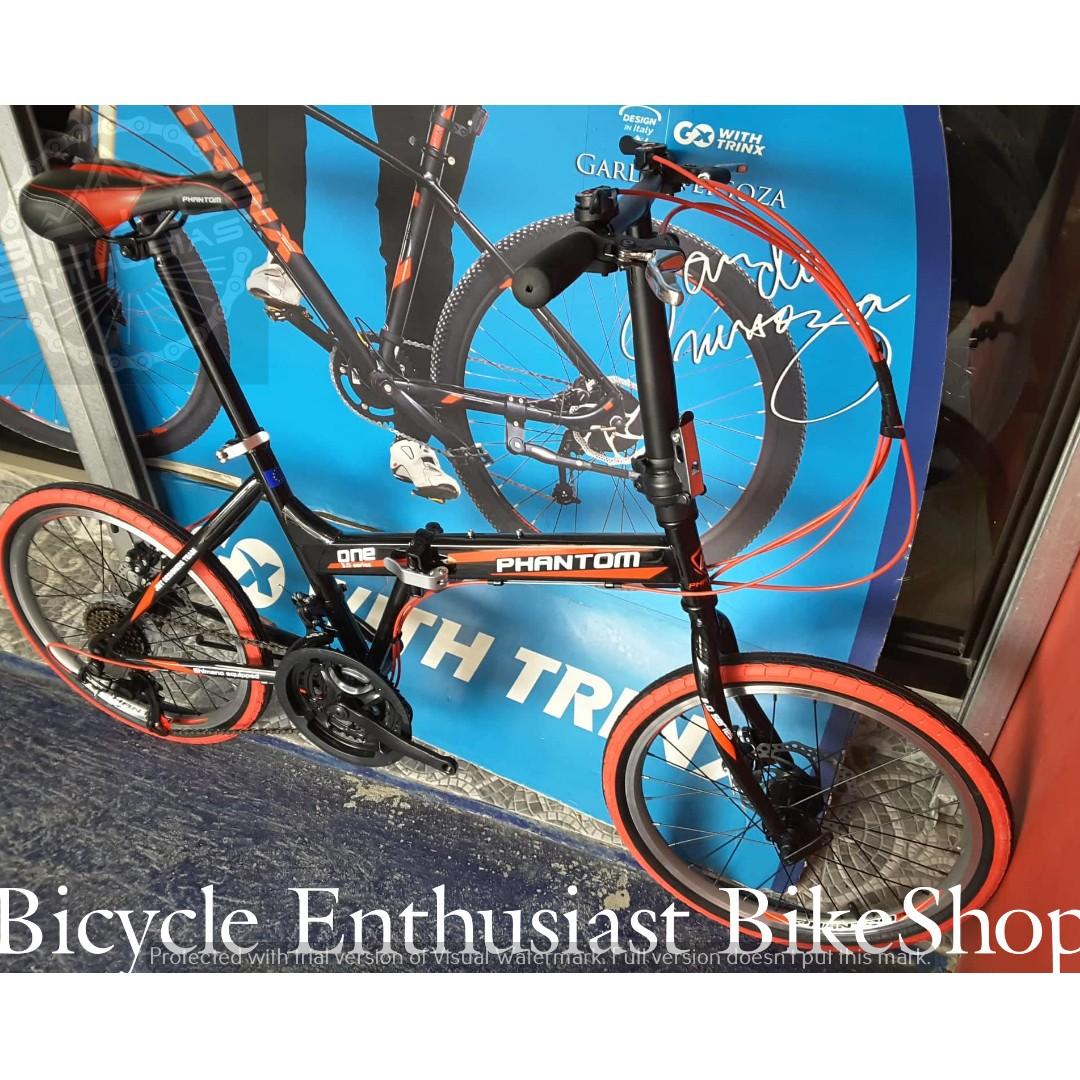 2019 Phantom One 3.0 Series Folding Bike 20" *STEEL FRAME* Powered by ...