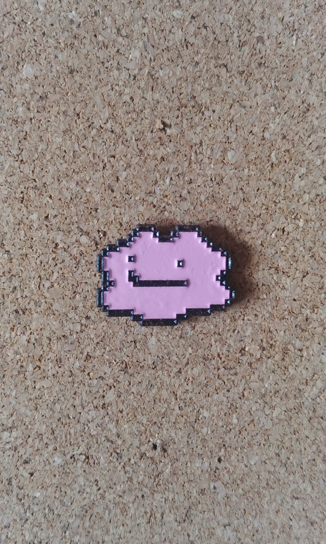 8-bit Pixel Ditto Pin, Hobbies & Toys, Stationery & Craft, Craft ...