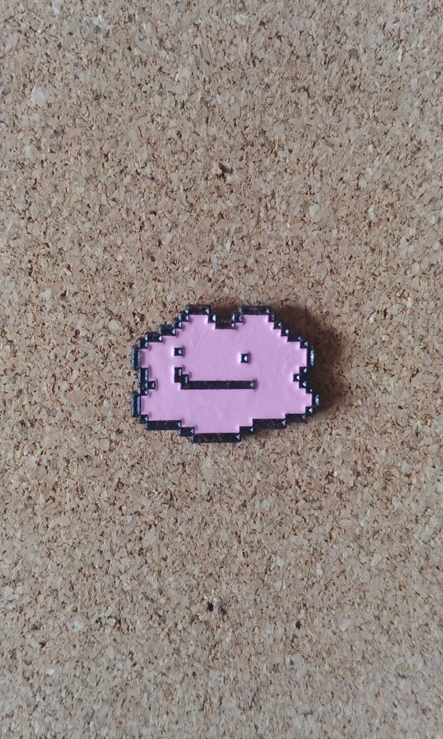 8-bit Pixel Ditto Pin, Hobbies & Toys, Stationery & Craft, Craft ...