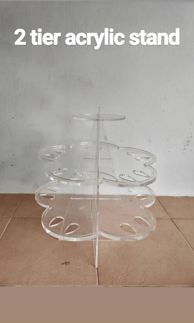 Acrylic Tier Stand, Everything Else on Carousell