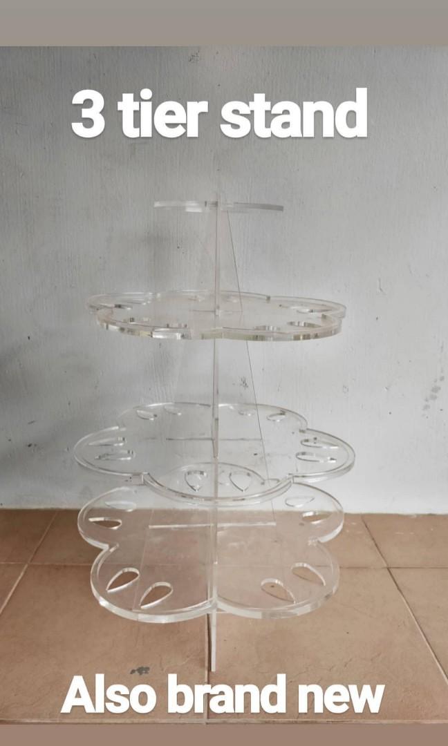 Acrylic Tier Stand, Everything Else on Carousell