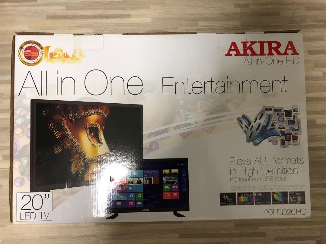 Akira LED TV, TV & Home Appliances, TV & Entertainment, TV on Carousell