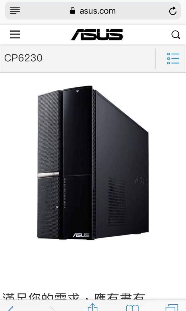 Asus Core i3 Windows 7 Model:CP6230 750GB ROM 2GB RAM 桌上型電腦 desktop, 電腦 ...