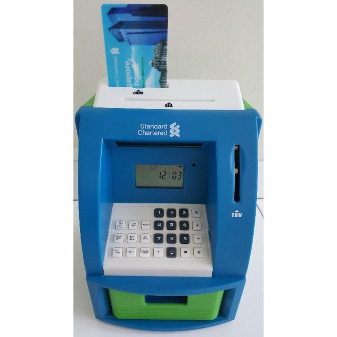 ATM MONEY BANK MACHINE - LIMITED EDITION, STANDARD CHARTERED AS PER PIX ...