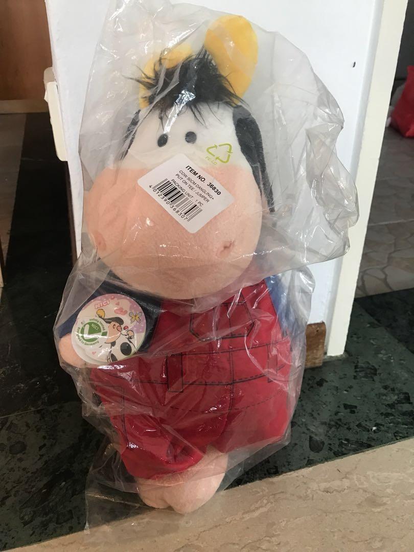 BNIB Limited Edition Subaru Moohoo Cow Plushie, Hobbies & Toys, Toys ...