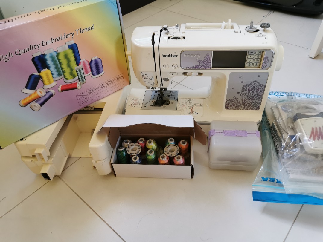 Brother Innovis 900 embroidery machine, Everything Else on Carousell