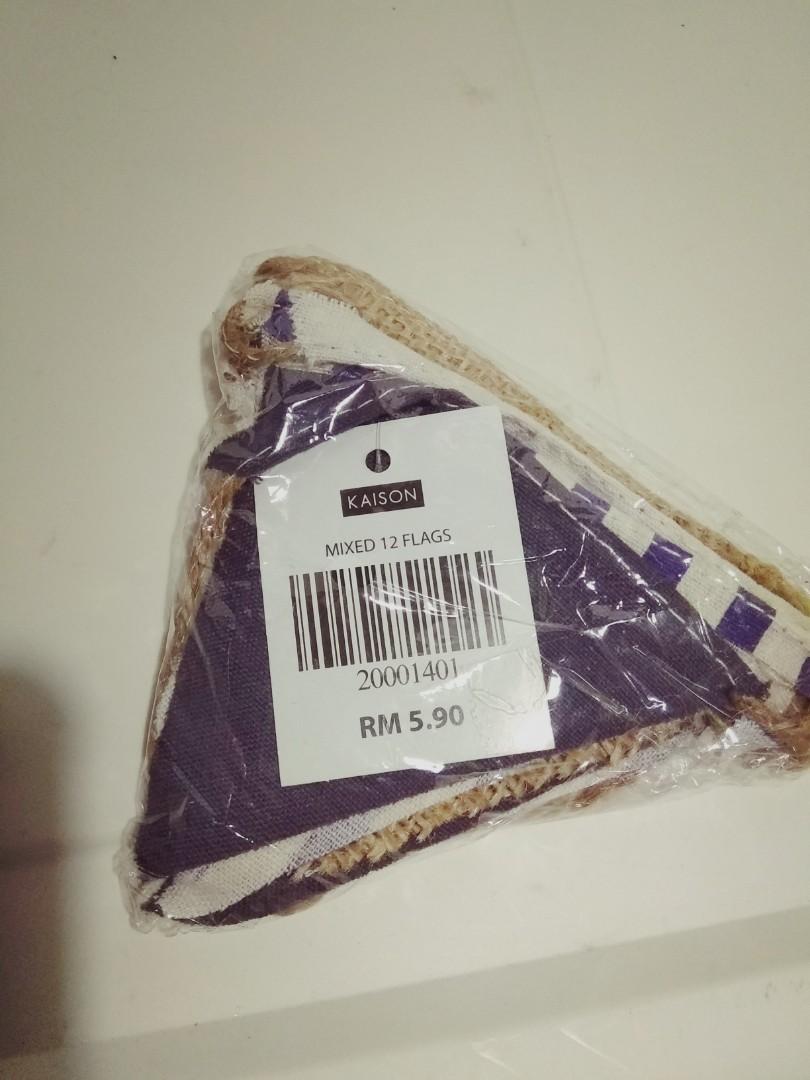 Flag banner KAISON, Hobbies & Toys, Stationery & Craft, Art & Prints on Carousell