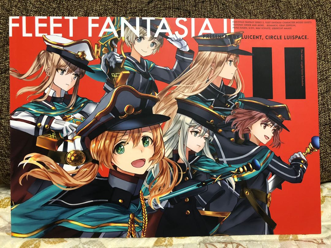 FLEET FANTASIA II （LUISPACE）艦colle 艦隊收藏 艦これ 全彩 同人誌, 興趣及遊戲, 書本 & 文具, 漫畫 - Carousell