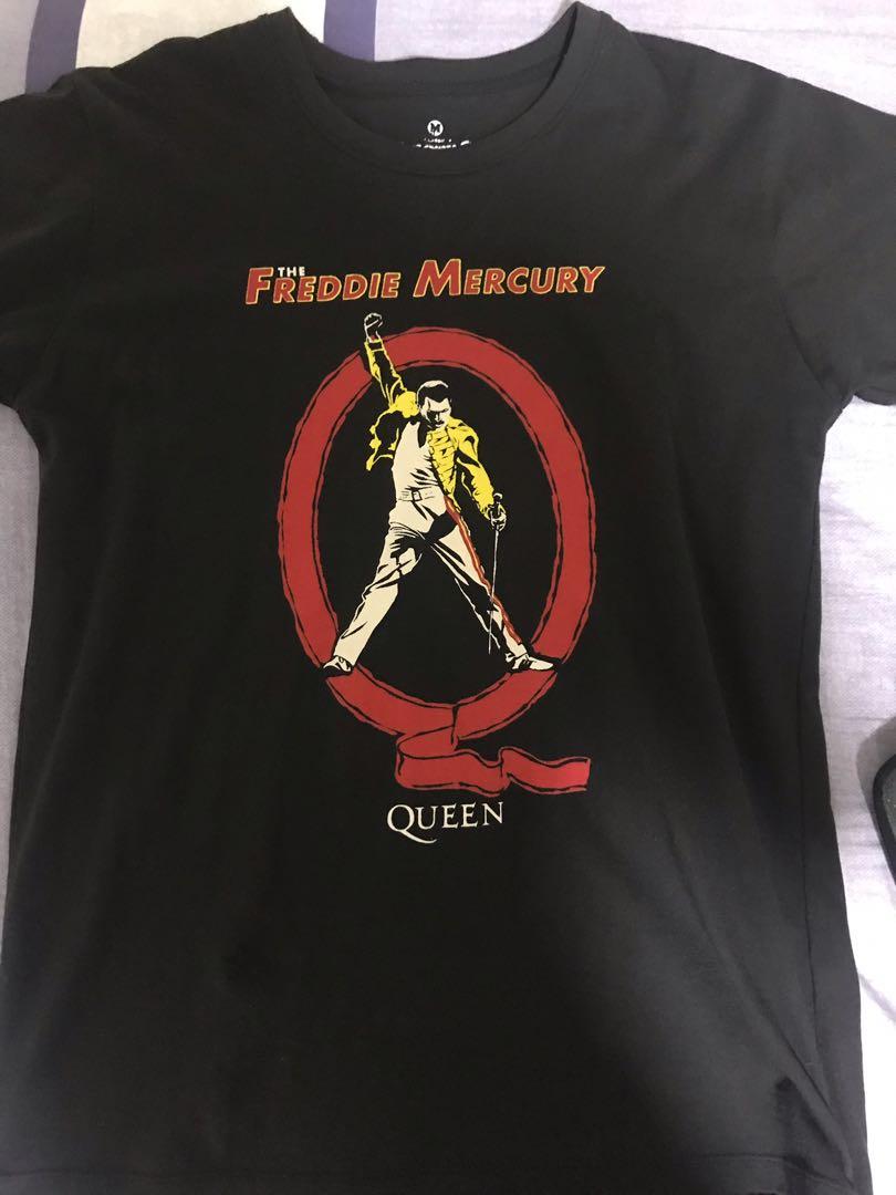 Freddie Mercury Queen Band Tee, Women's Fashion, Tops, Other Tops on Carousell